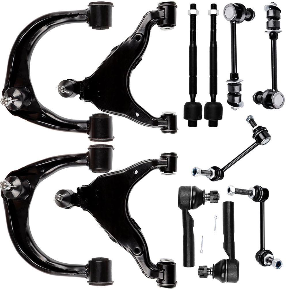 ECCPP - 12PC Lower Control Arm and Ball Joint Upper Control Arm and ...