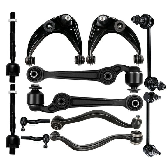 ECCPP - 12PC Lower Control Arm and Ball Joint Upper Control Arm and ...