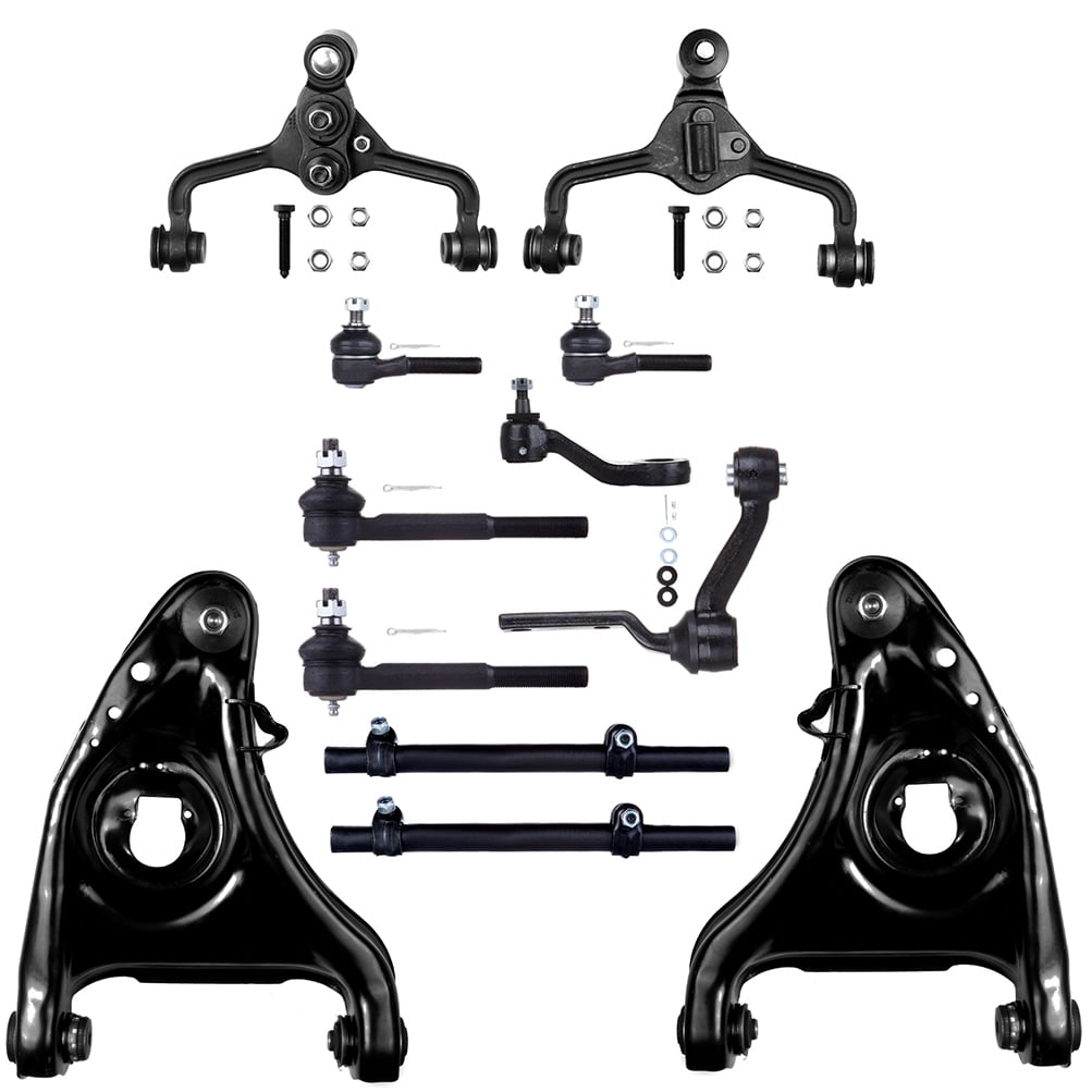 ECCPP - 12PC Lower Control Arm and Ball Joint Upper Control Arm Tie Rod ...