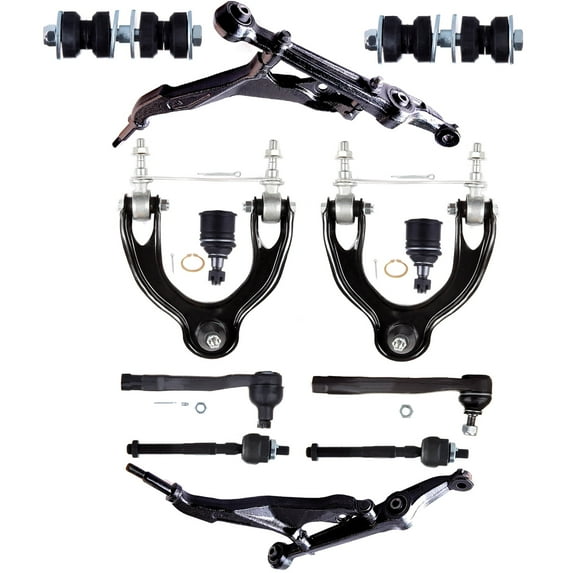 ECCPP - 12PC Lower Control Arm Upper Control Arm and Ball Joint Lower ...
