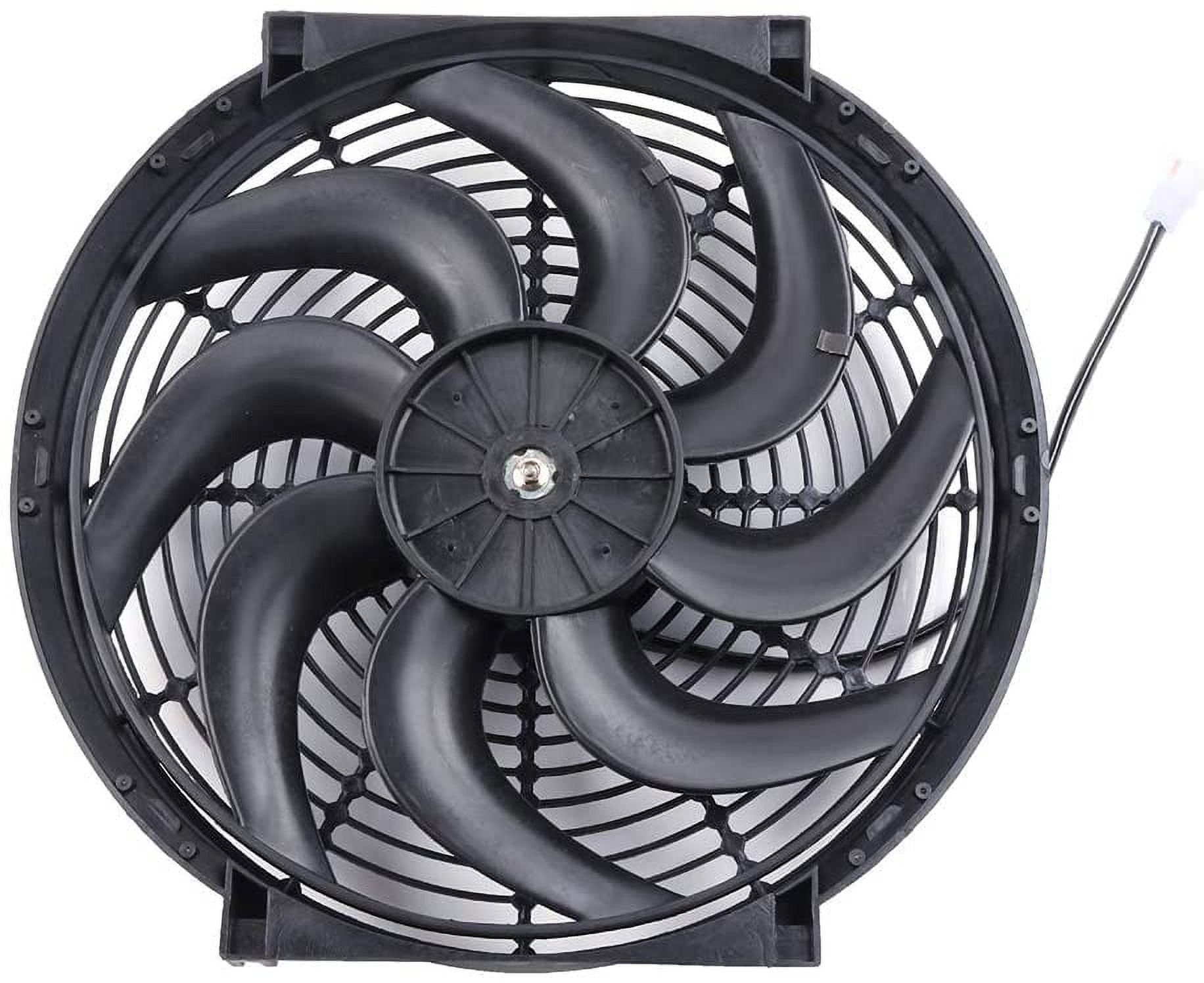 ECCPP 14"inch Universal Slim Push Pull Electric Radiator Cooling Fan ...