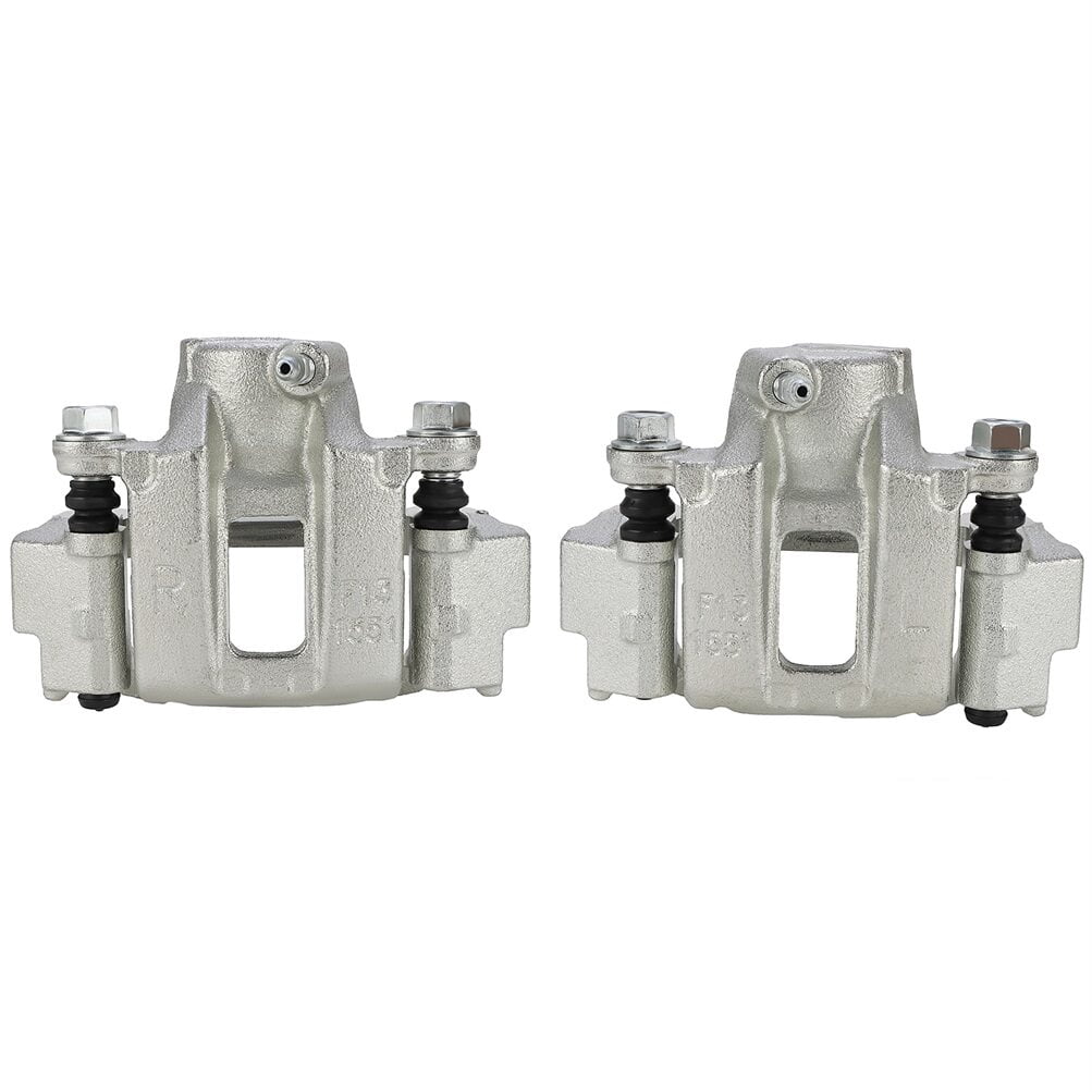 ECCPP 19B2726 19B2727 Rear Right/Rear Left Silver Brake Caliper ...