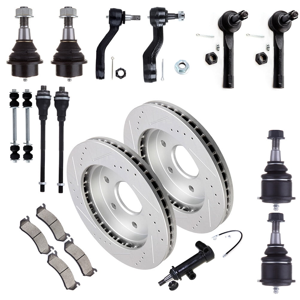 ECCPP - 19PCS Front Idler Pitman Arm Tie Rod Sway Bar Link Lower Upper ...