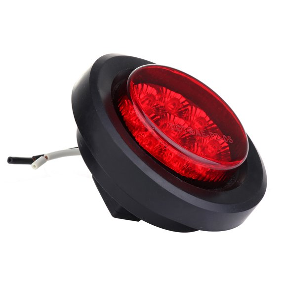 ECCPP 2" 9 Led LED Clearance Side Marker Light Rubber Grommet (10Red ...