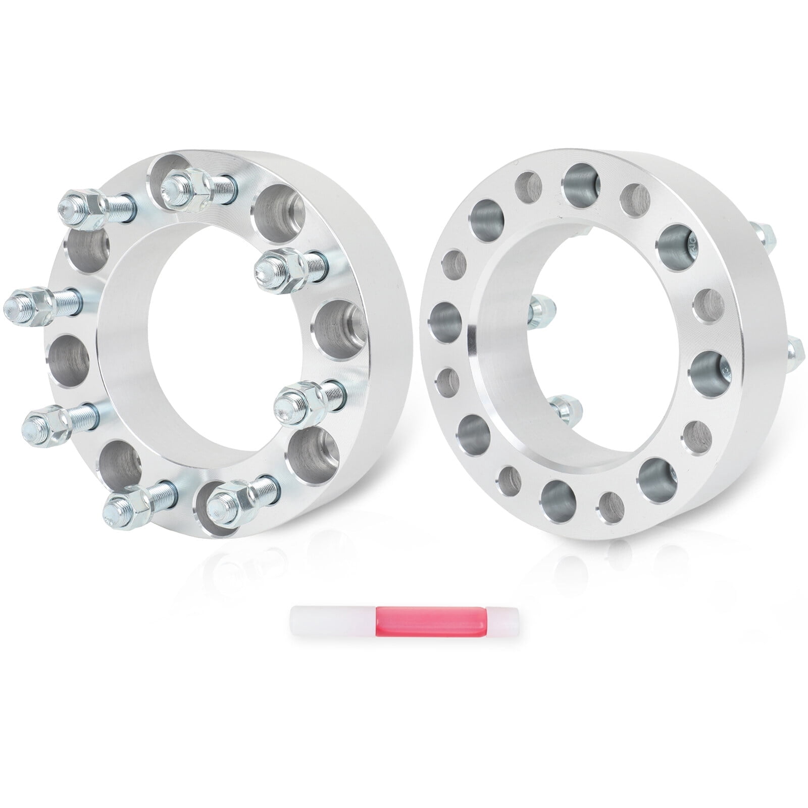 ECCPP 2 PCS 8x170 to 8x6.5 Wheel Adapters Lug Centric 2" 8 Lug 14x1.5 ...