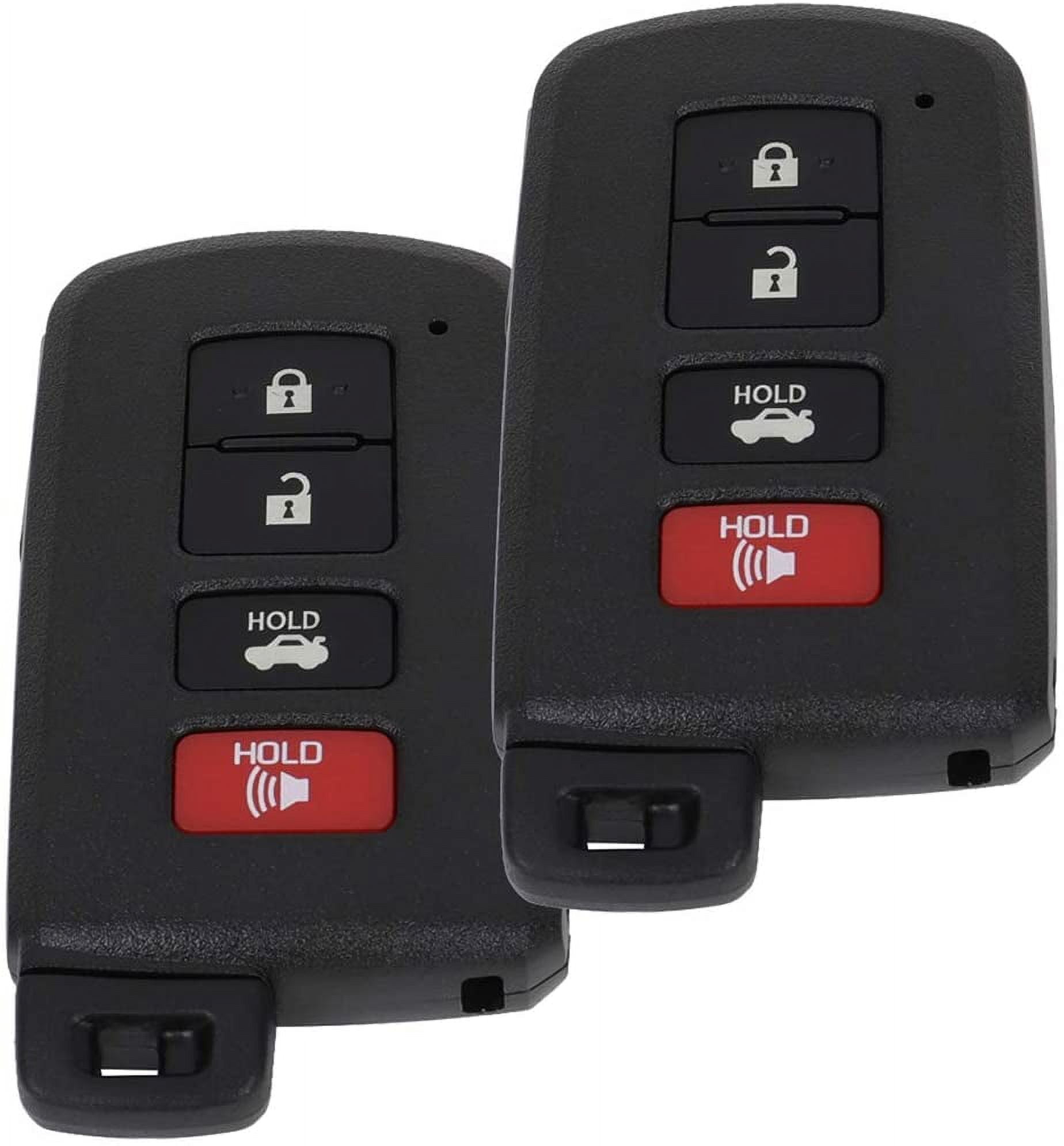 ECCPP 2 X Keyless Entry Remote Key Fob Flip Key Fob Replacement for T ...