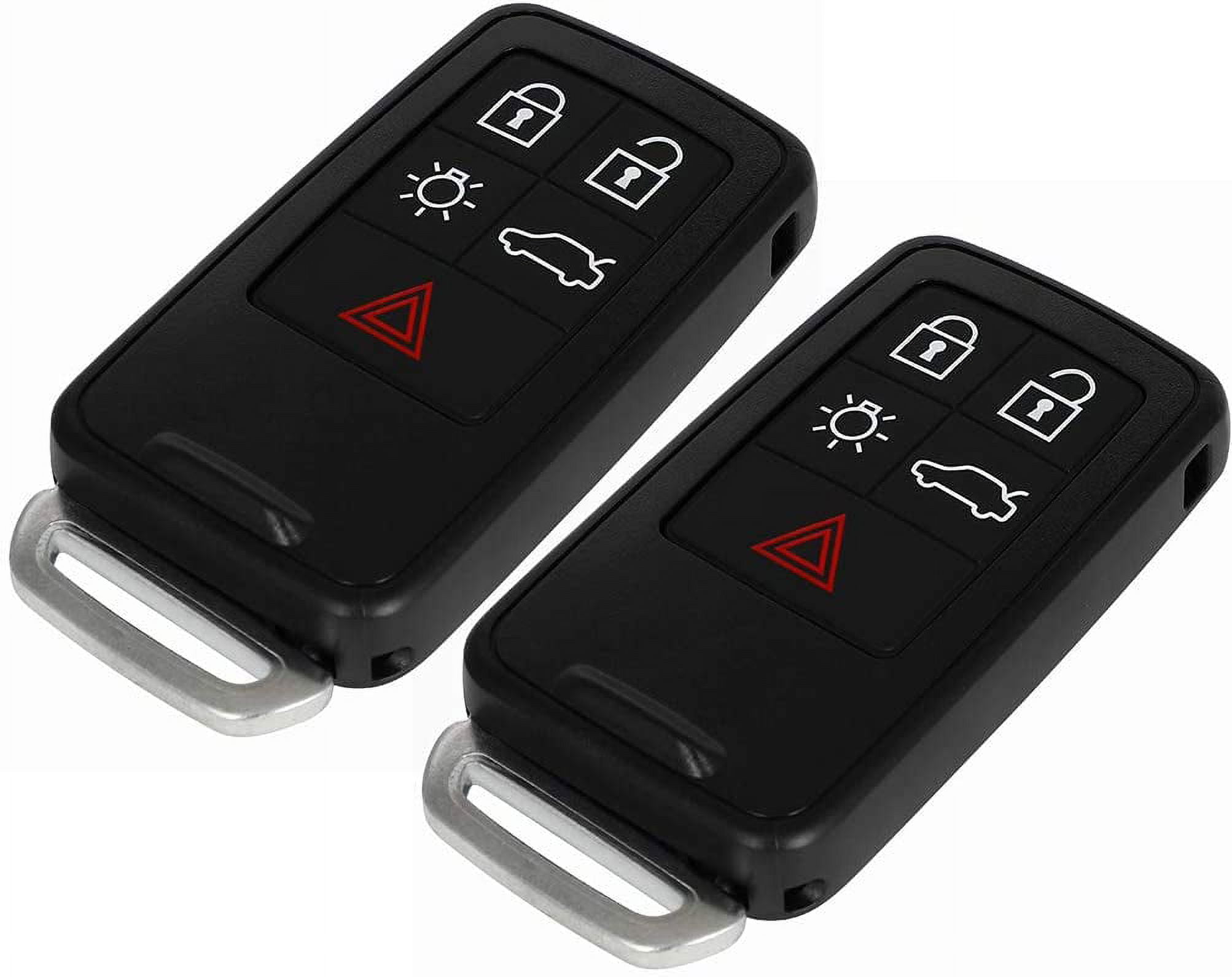 ECCPP 2 X Replacement Remote Key Shell Case with Uncut ignition key for ...