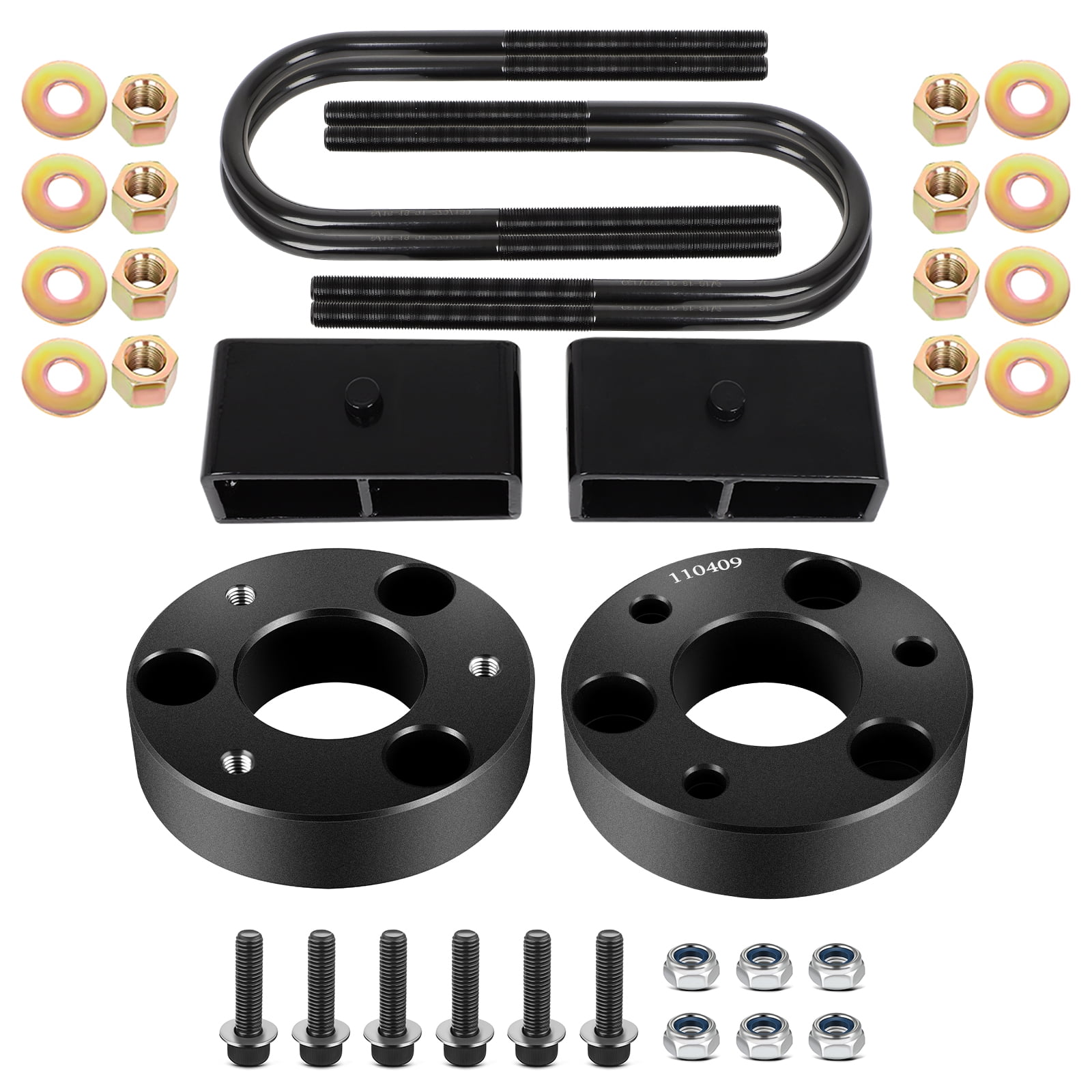 ECCPP 2 inch Front 2" Rear Leveling Lift Kit fit for 2006 2007 2008 for ...