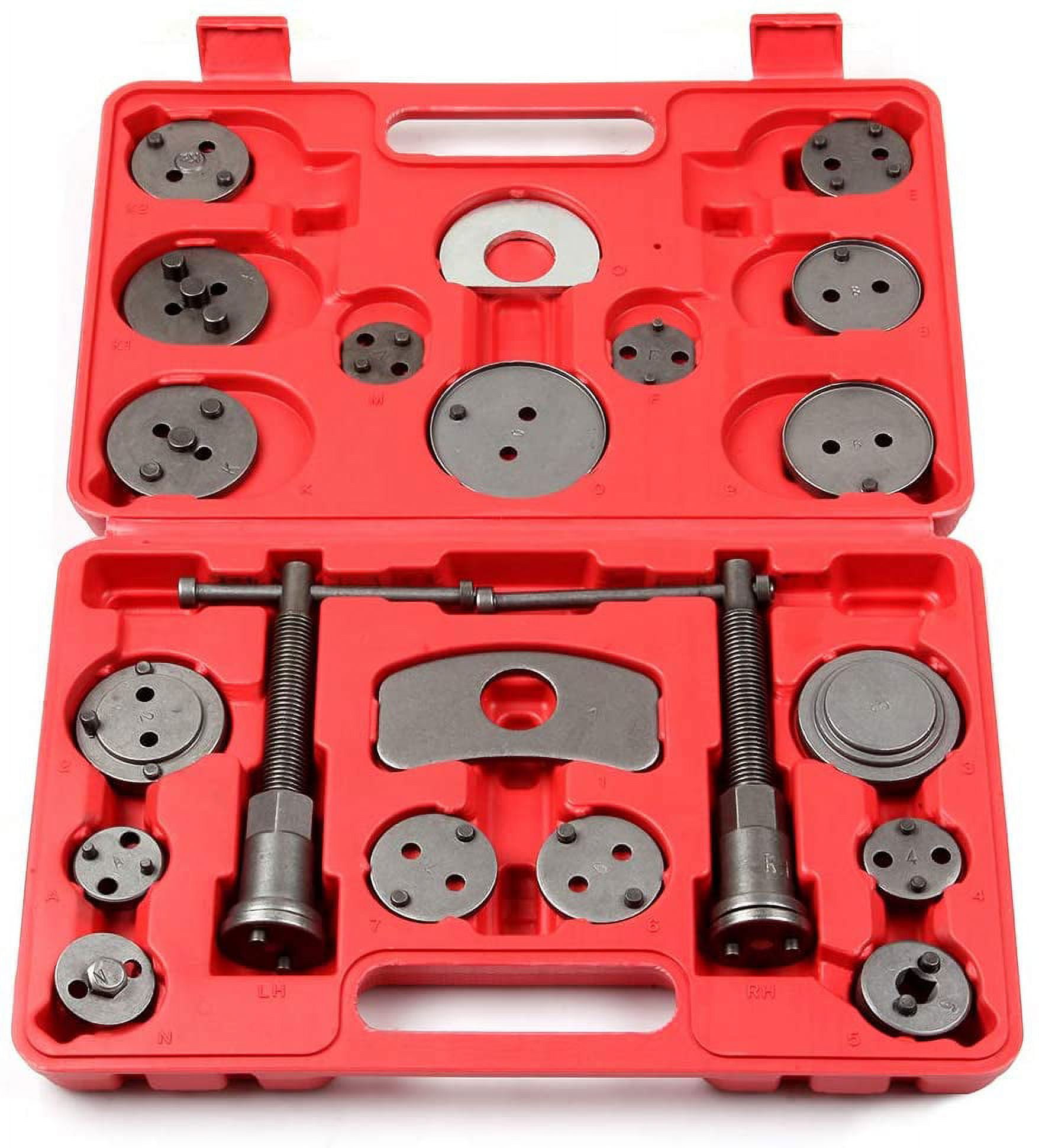 ECCPP 21pc Universal Disc Brake Caliper Wind Back Tool Kit, Steel, 3-1/ ...