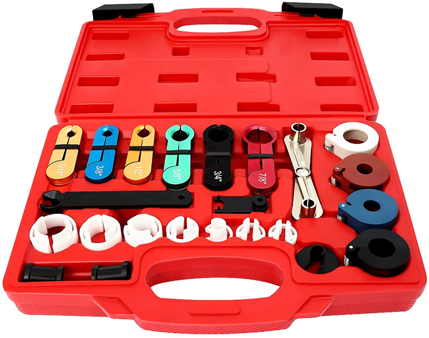 ECCPP 22PCS Master Quick Disconnect Tool Kit for AC Fuel Line and ...