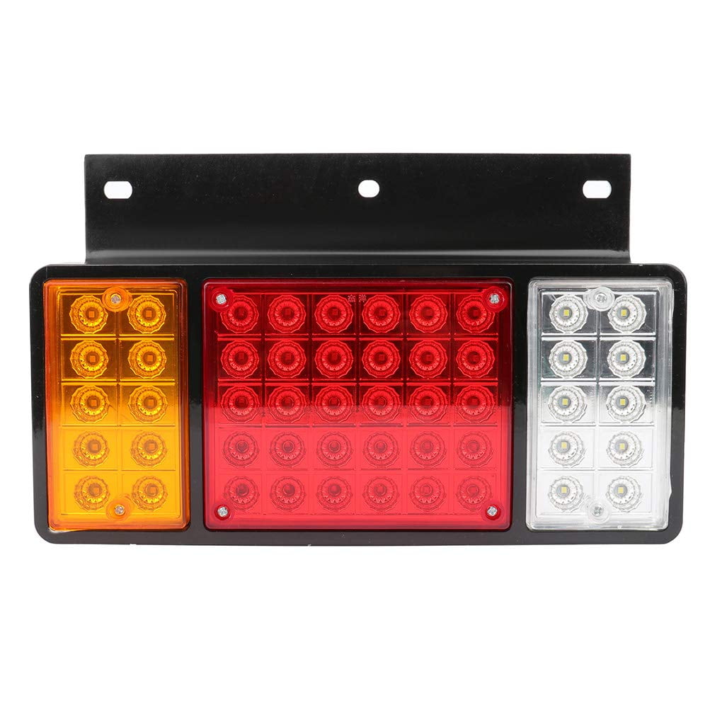 ECCPP 2Pcs Side Marker CM31 Lights Red/Amber/White Left Right 50 LED ...