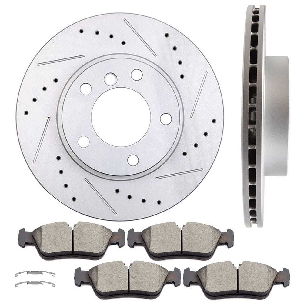 Brake Kit Power Stop For 2.5L 2006-2012 Toyota Rav Front & Rear Dashcams