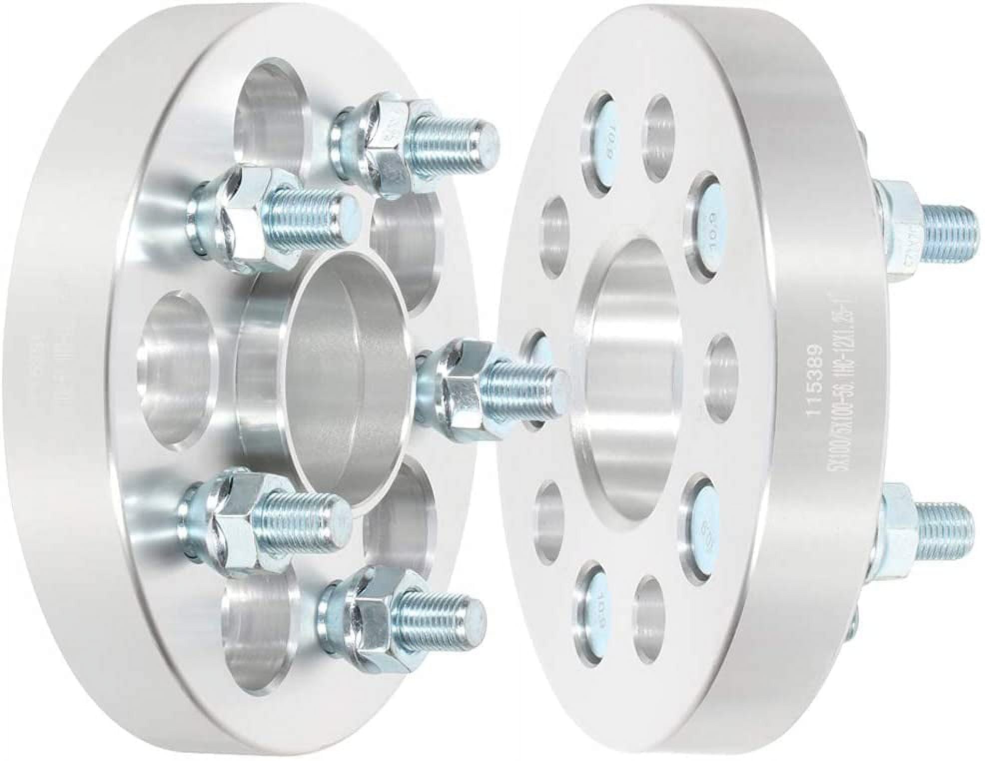 ECCPP 2x 5 Lug Hubcentric Wheel Spacers 1" 5x100mm to 5x100mm fits for ...