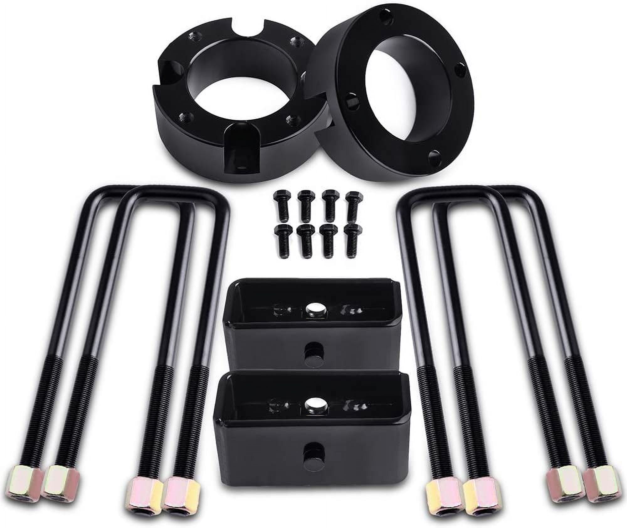 ECCPP 3 in Front & 2 in Rear Leveling Lift Kit Raise Your Vehicle 3" Front +2" Rear Lift Blocks ...