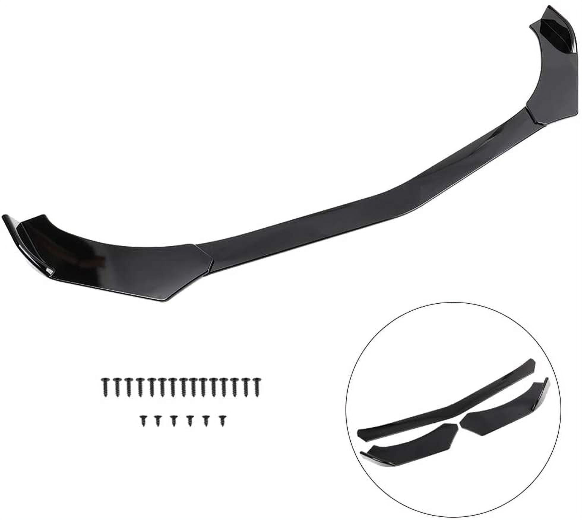 ECCPP 3pcs Front Bumper Lip Splitter fit for compatible with Most ...