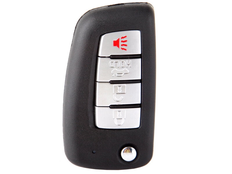 ECCPP 4 Button Replacement Uncut Keyless Entry Remote Key Fob for ...