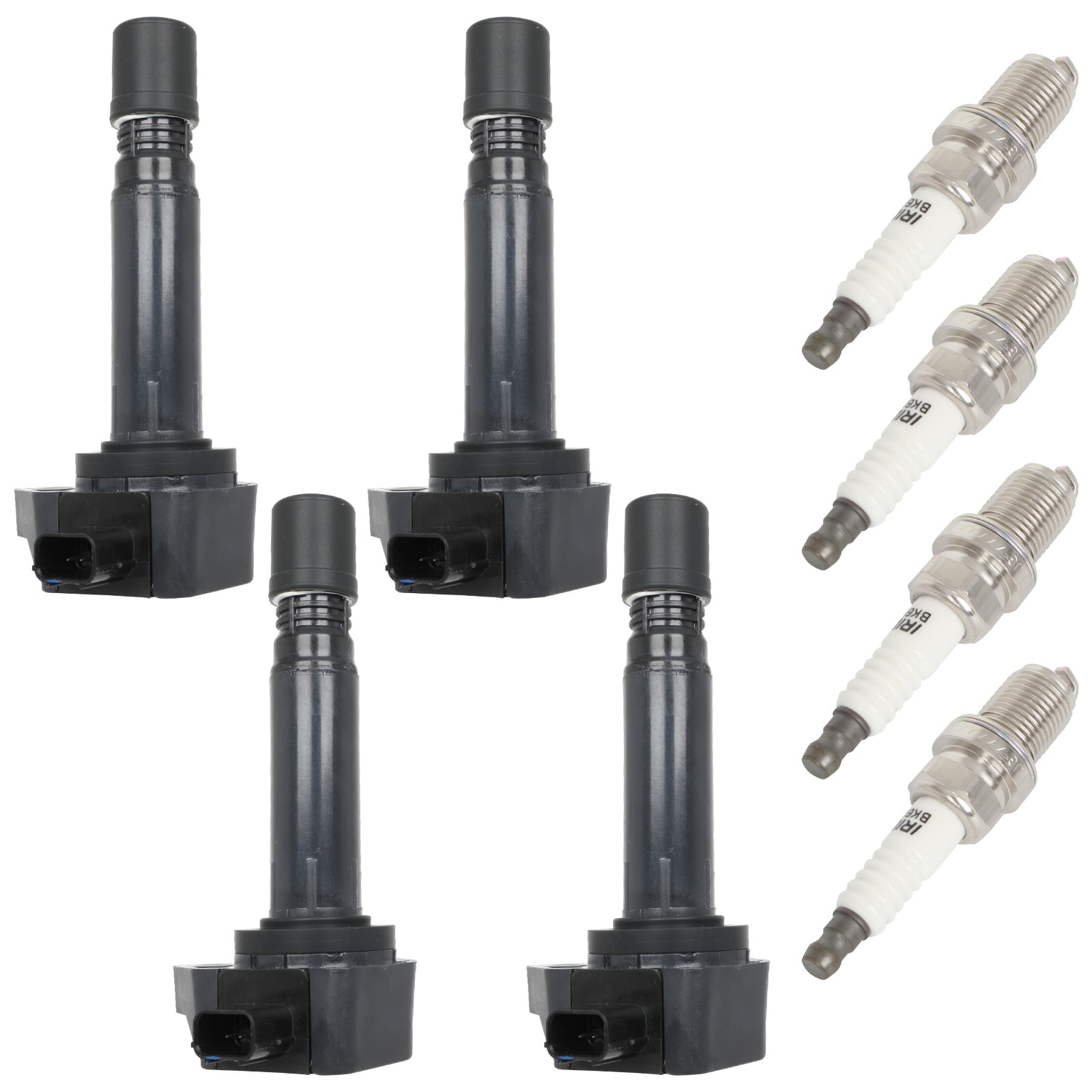 ECCPP 4 ignition coils with 4 iridium Spark Plugs,UF582,coils packs,for Honda,for Civic 2006 ...