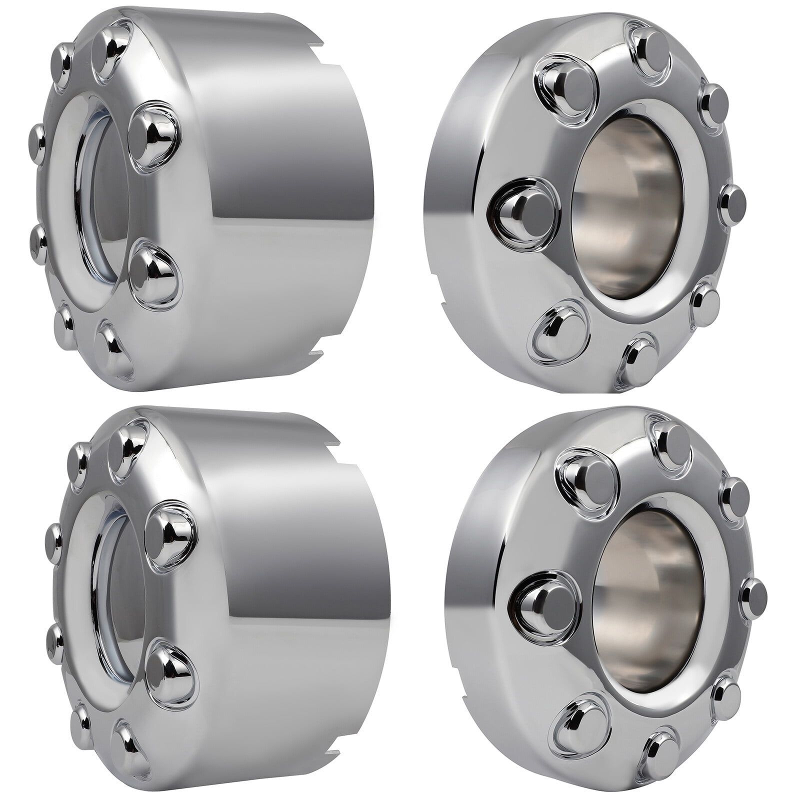 ECCPP 4PC Set 17 18 20 Wheels Chrome 4x4 Wheel Hub Center Cap For 2005 ...