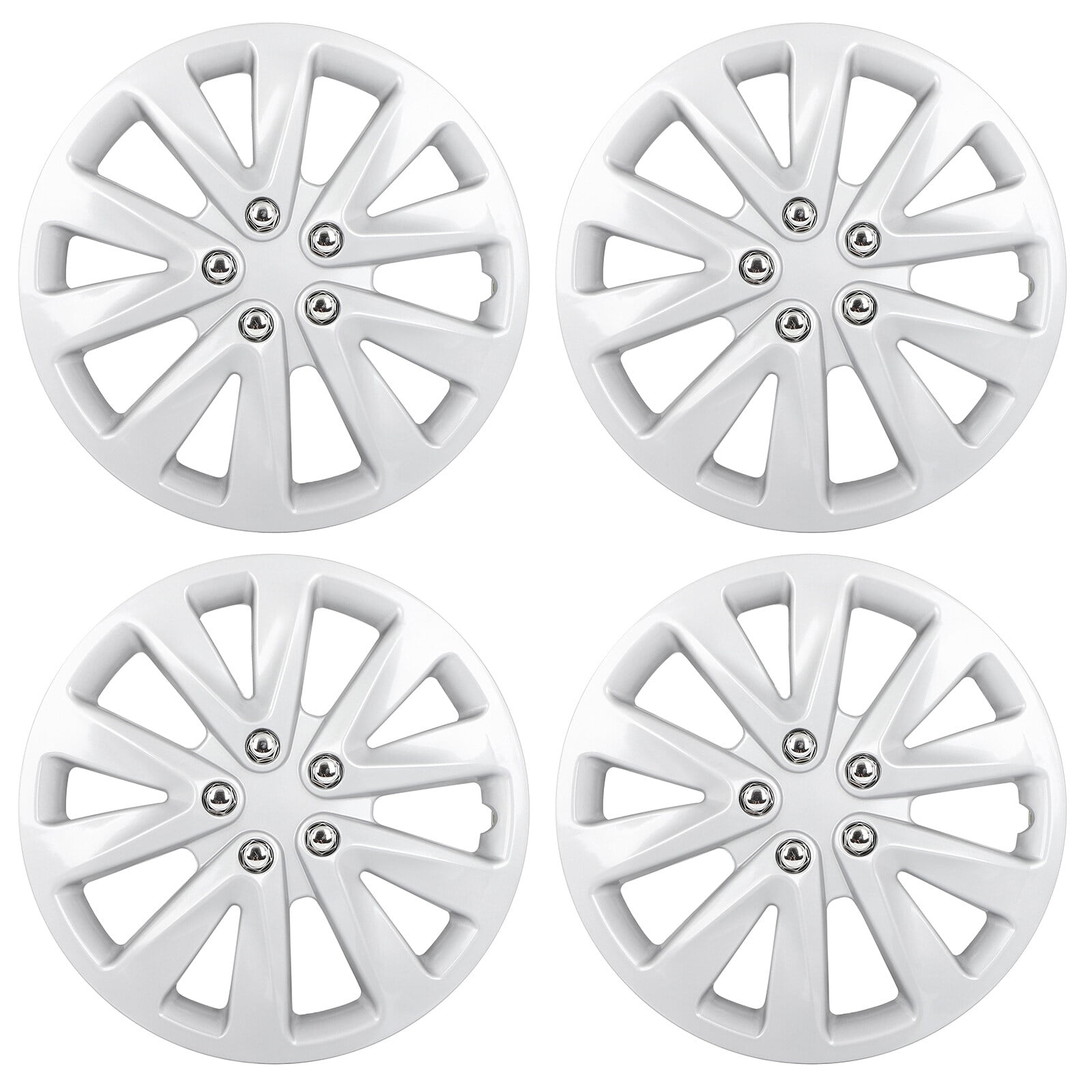 ECCPP 4PCS 15 Inch Full Lug Skin Durable-Modern & Stylish Hubcap Wheel ...