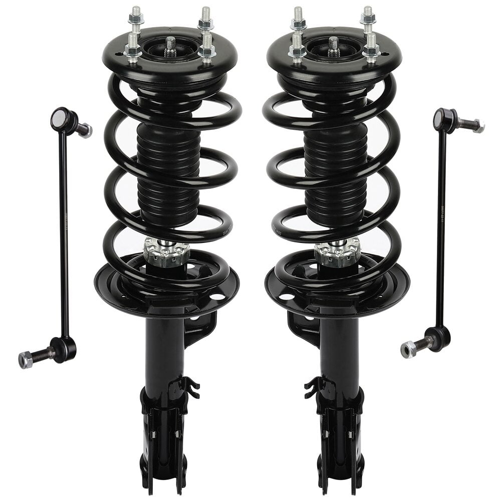 ECCPP 4PCS Front Complete Strut Spring Assembly Stabilizer Bar Link Kit ...