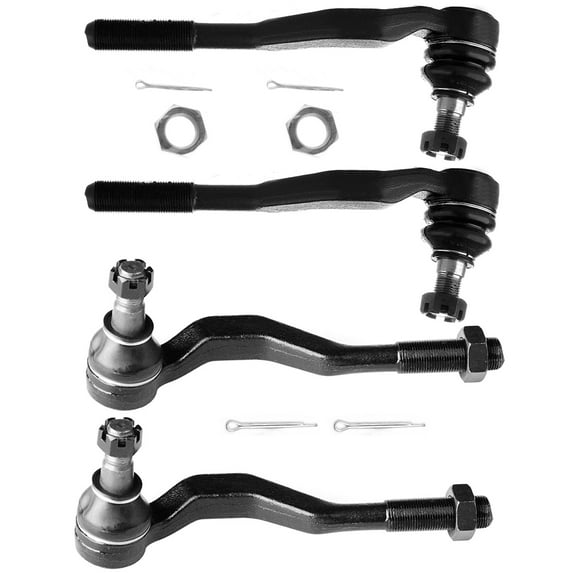 ECCPP - 4PCS Front Outer Tie Rod End Compatible Fit 1995-2004 For ...