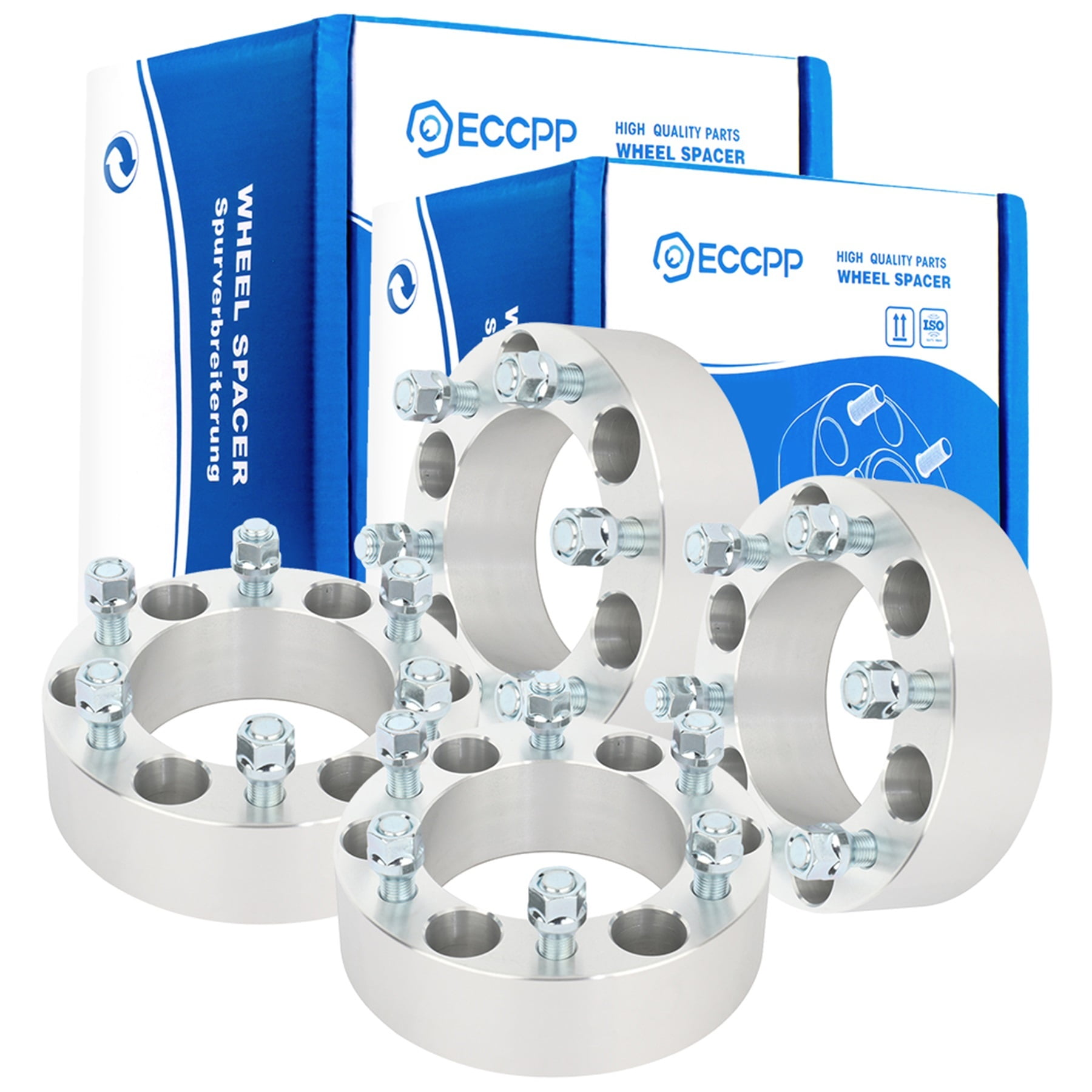 ECCPP 4X 6x139.7 Wheel Spacers 2" 6 Lug 6x5.5 to 6x5.5 fit for ...