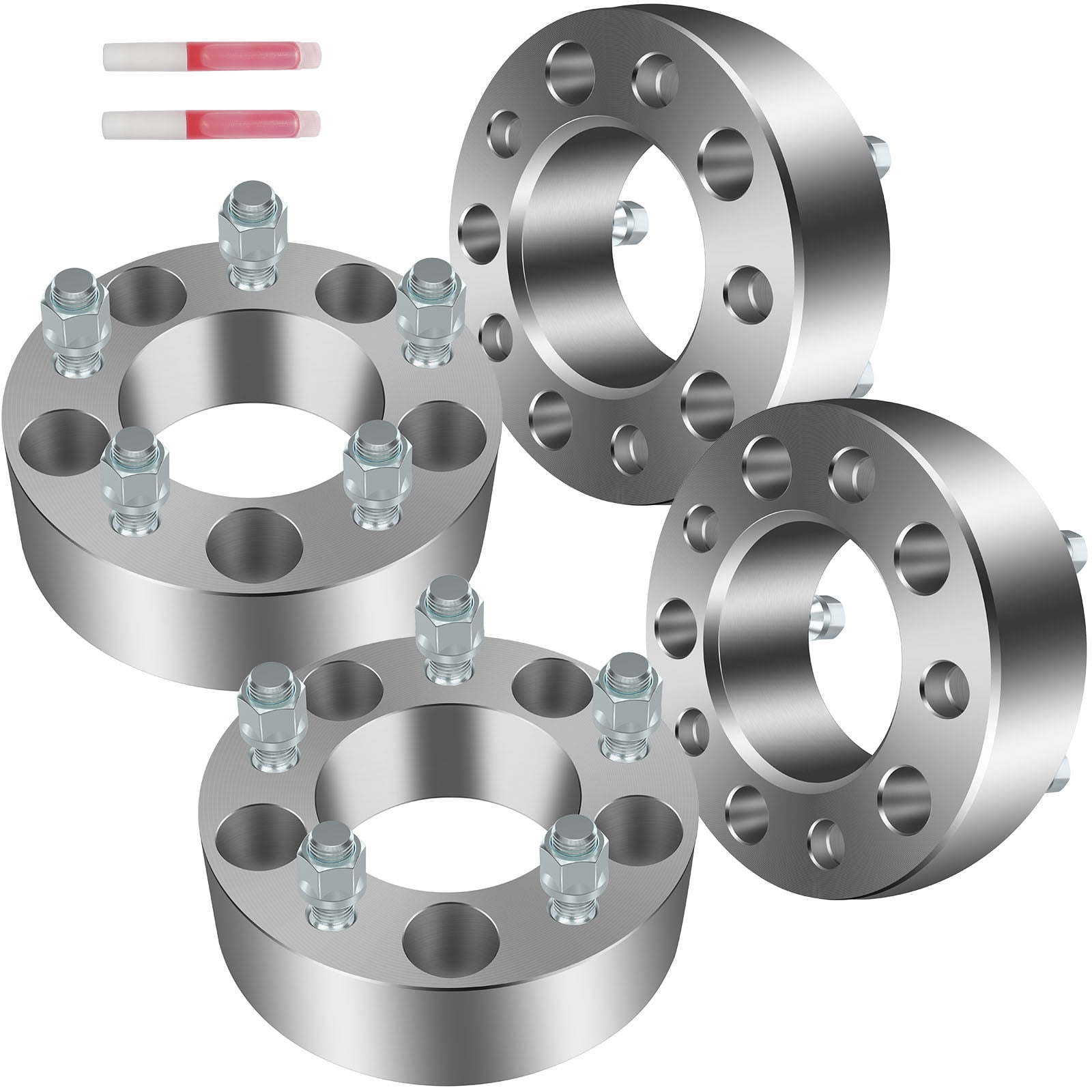 ECCPP 4x 5 lug Wheel Spacers Adapters 2" 5x5 to 5x5 5x127mm to 5x127mm ...