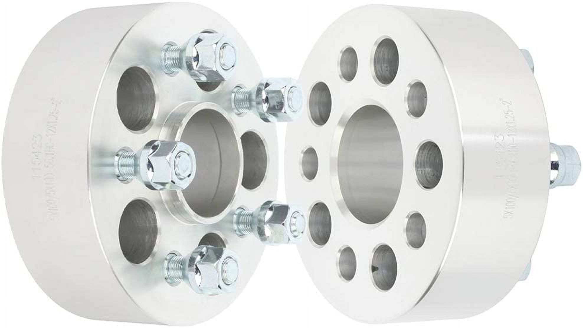 ECCPP 5 Lug 2X 2 inch Wheel Spacers hubcentric 50mm 5x100mm to 5x100mm ...