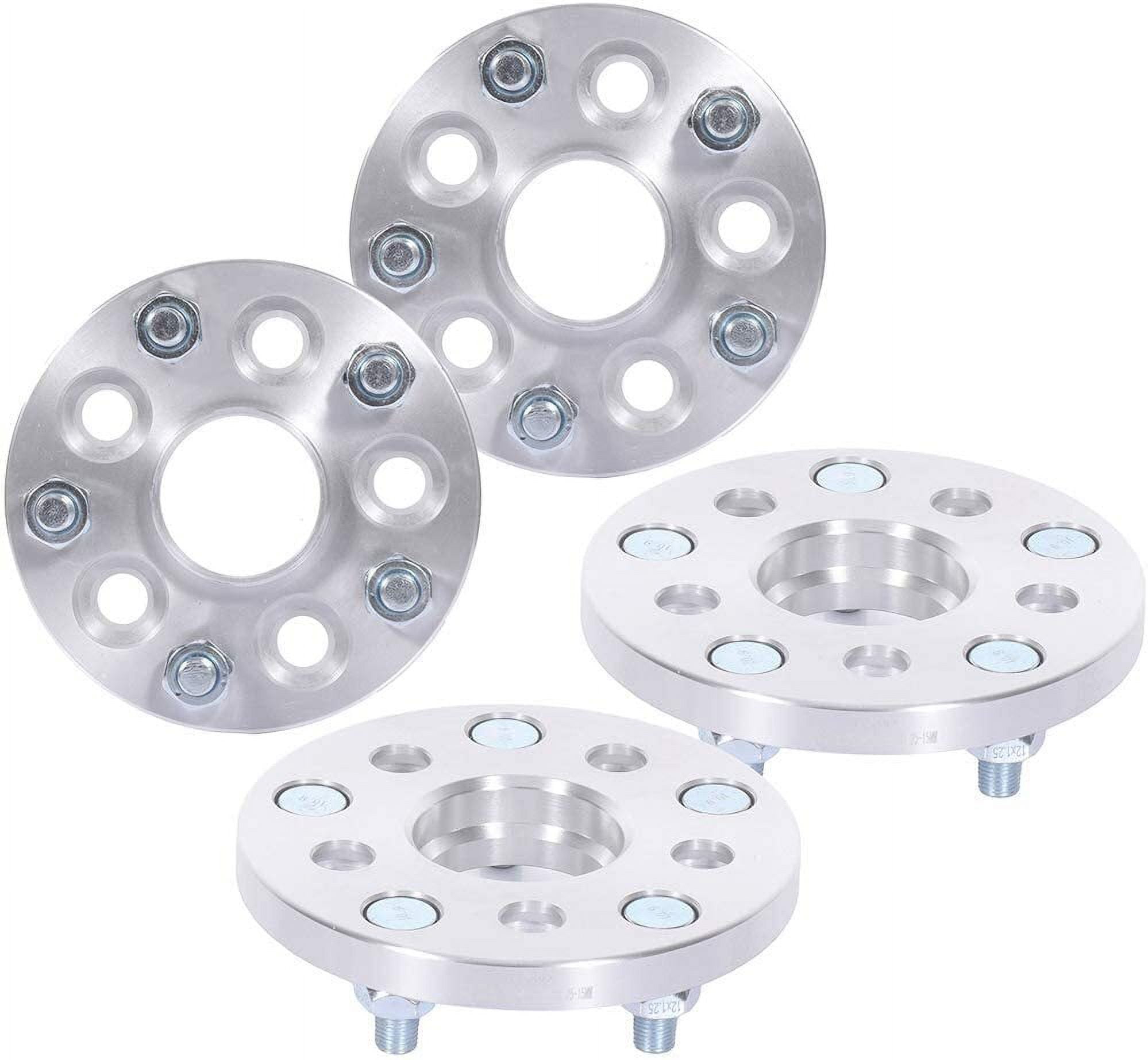 ECCPP 5 Lug Wheel spacers adapters 5x100 to 5x4.5 12x1.25 56.1mm 15mm ...