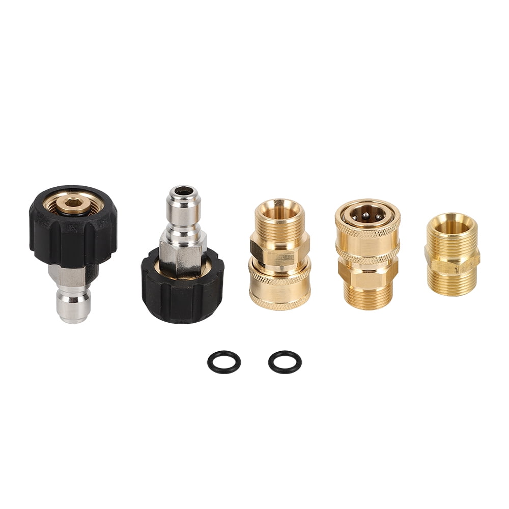 ECCPP 5 Pcs 5000PSI Pressure Washer Adapter Set For Pressure Washers ...