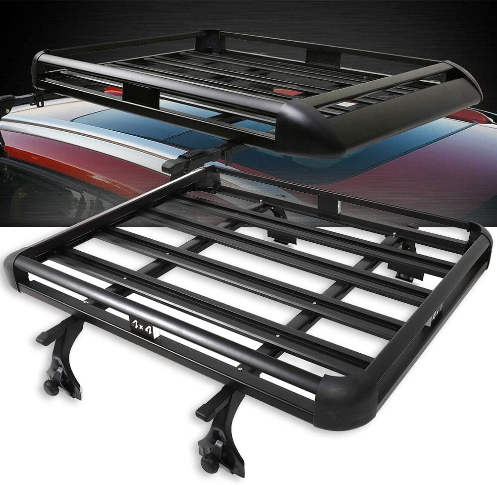 ECCPP 50"X 38"Aluminum ROOF Rack SUV TOP Cargo Luggage Carrier Basket ...