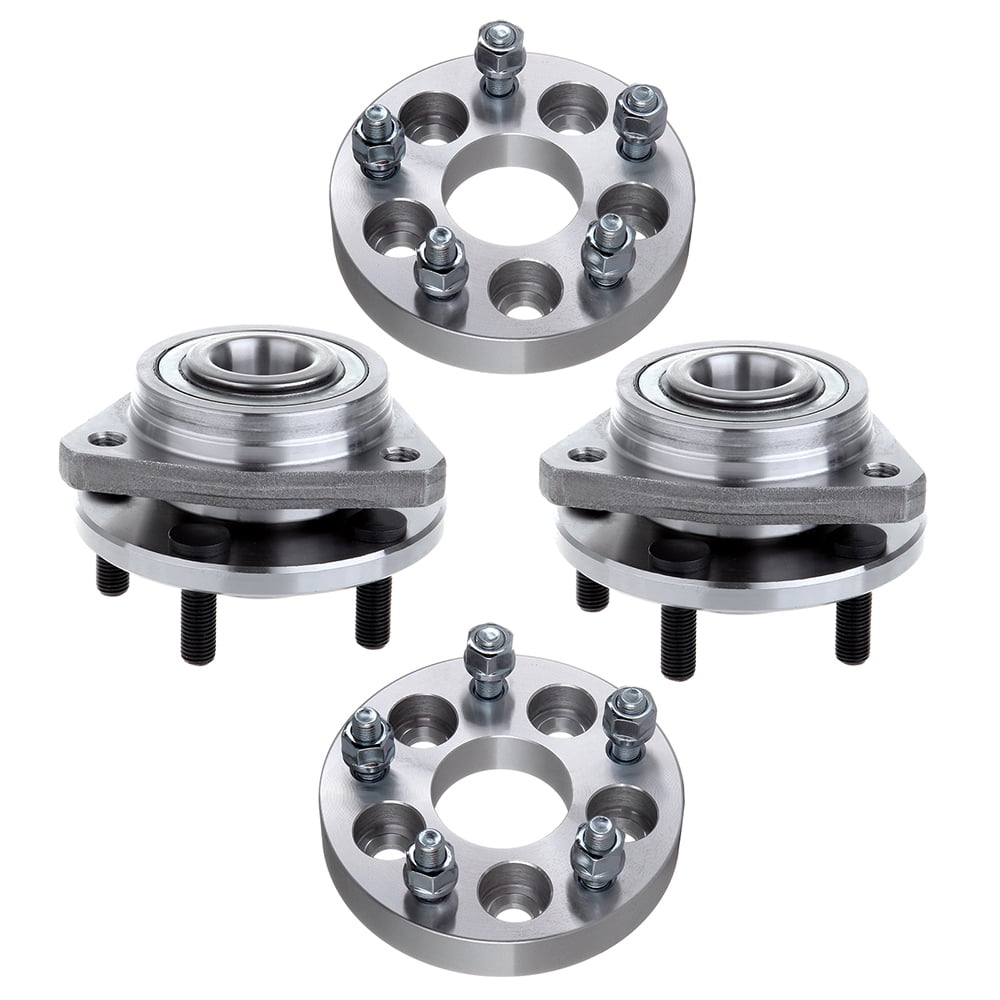 ECCPP 5x100 to 5x112 1 inch wheel spacers+Wheel Hub and Bearing ...