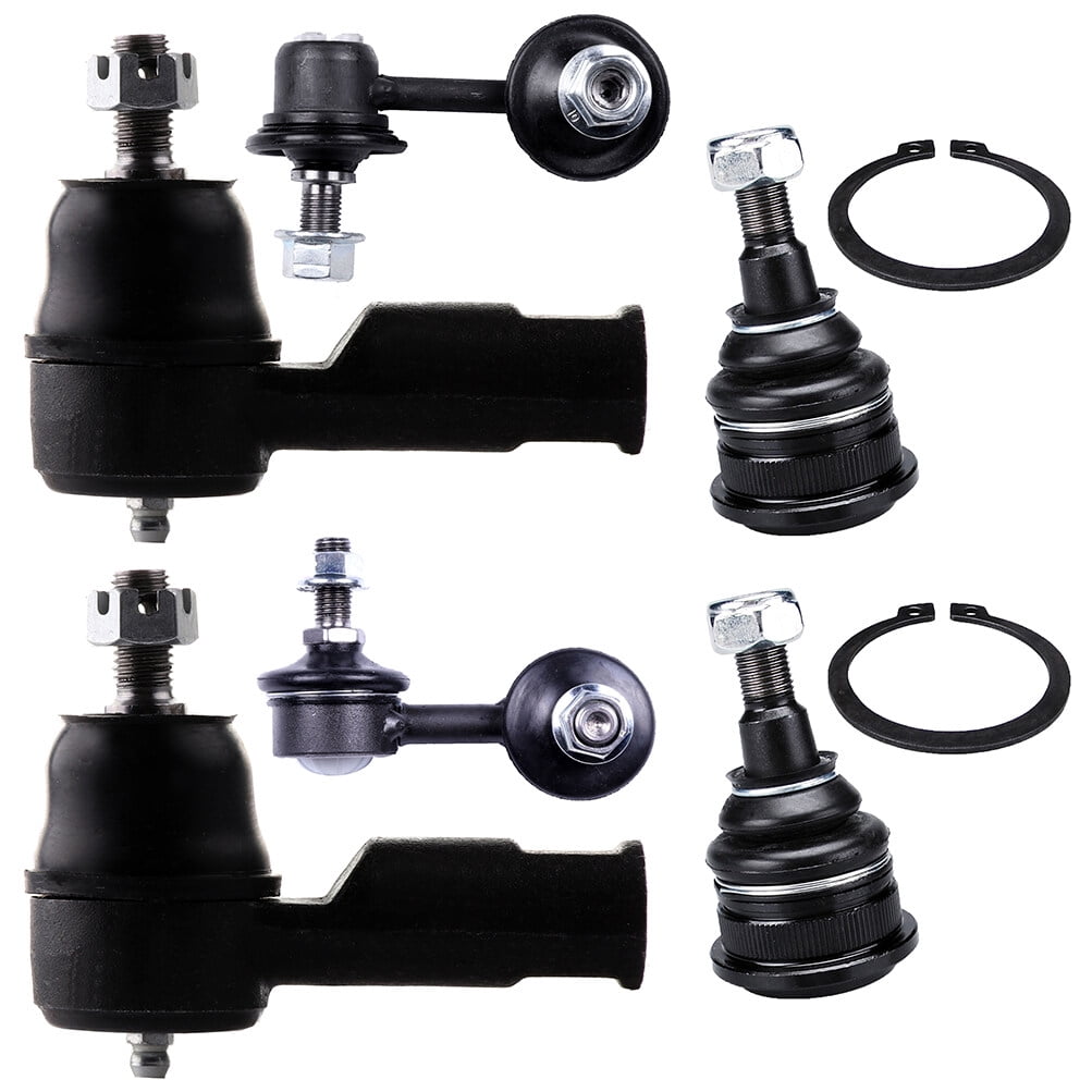 ECCPP - 6PC Lower Ball Joint Outer Tie Rod End Sway Bar End Link ...