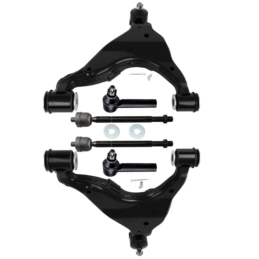 ECCPP - 6PC Lower Control Arm and Ball Joint Inner Tie Rod End Outer ...