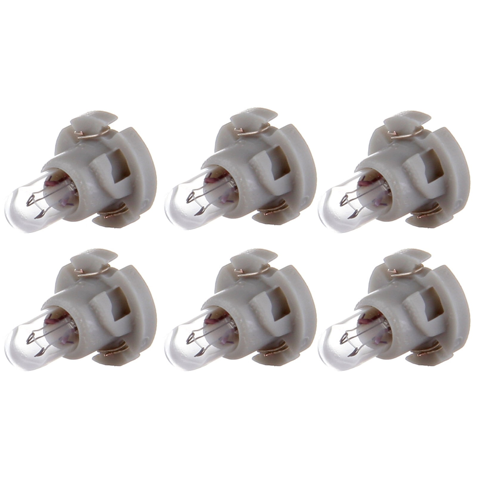ECCPP 6Pcs 10mm T4.2 Neo Wedge Halogen Bulbs Instrument Panel Gauge ...