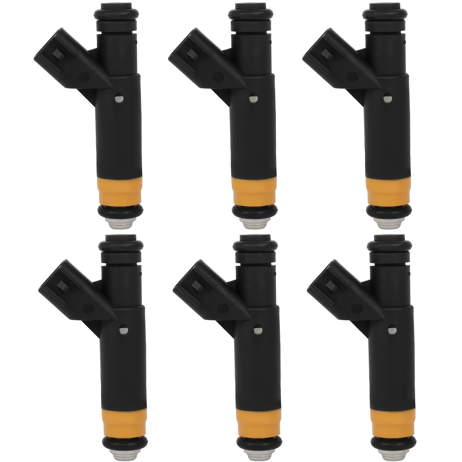 ECCPP 6Pcs 2 Holes High-Quality Fuel Injector Kits fit for 2003 for ...