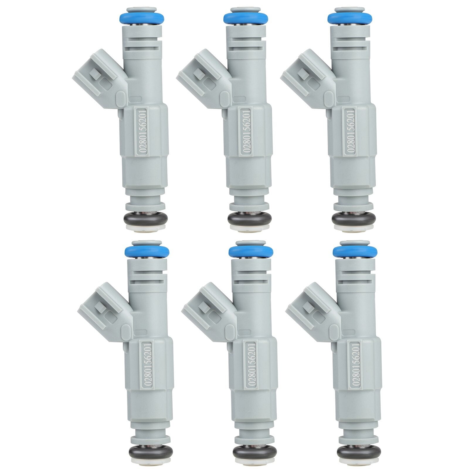 ECCPP 6Pcs 4 Holes High-Quality Fuel Injector Kits fit for 2004-2007 ...