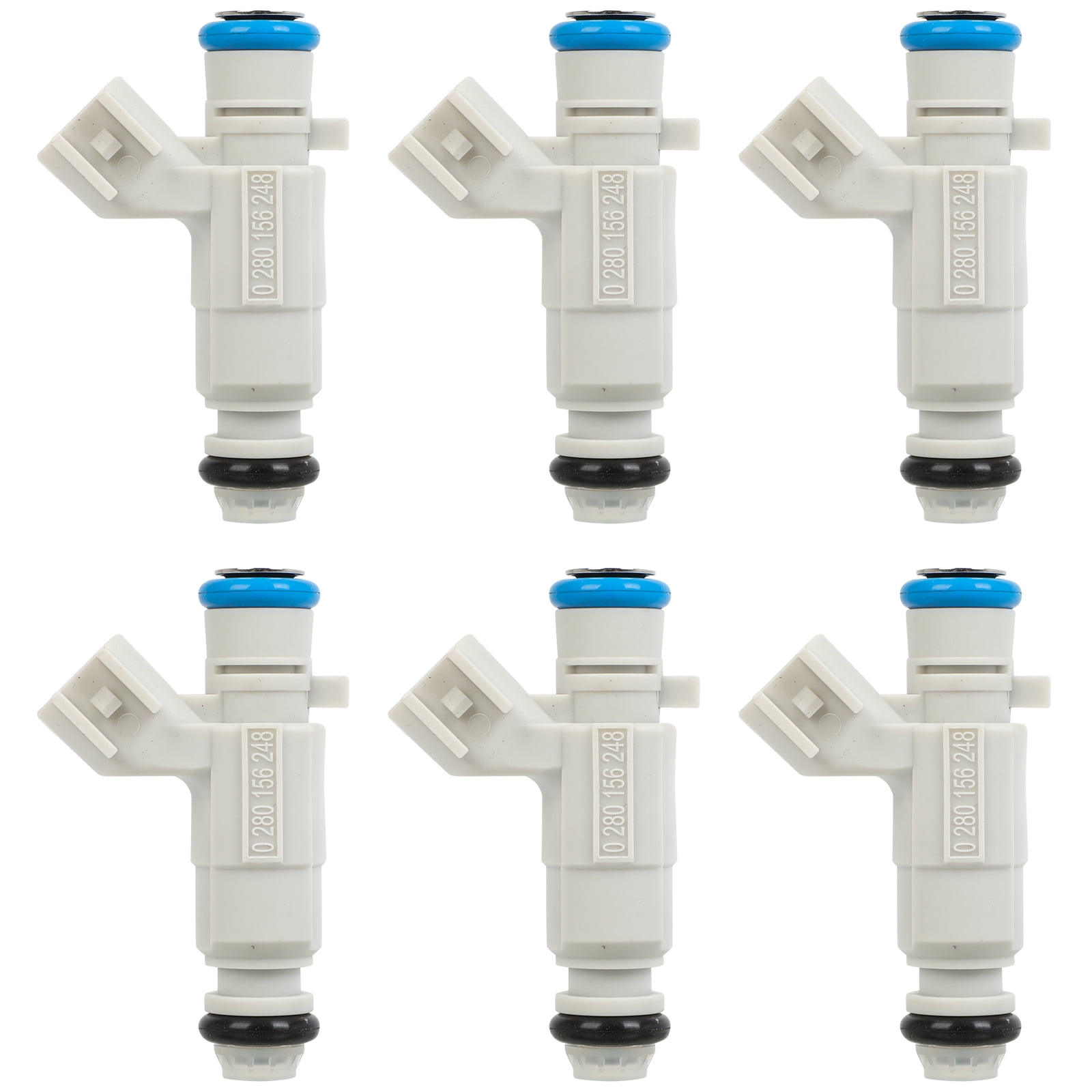 ECCPP 6Pcs Fuel Injector Compatible with 2005-2006 for Cadillac CTS OEM ...