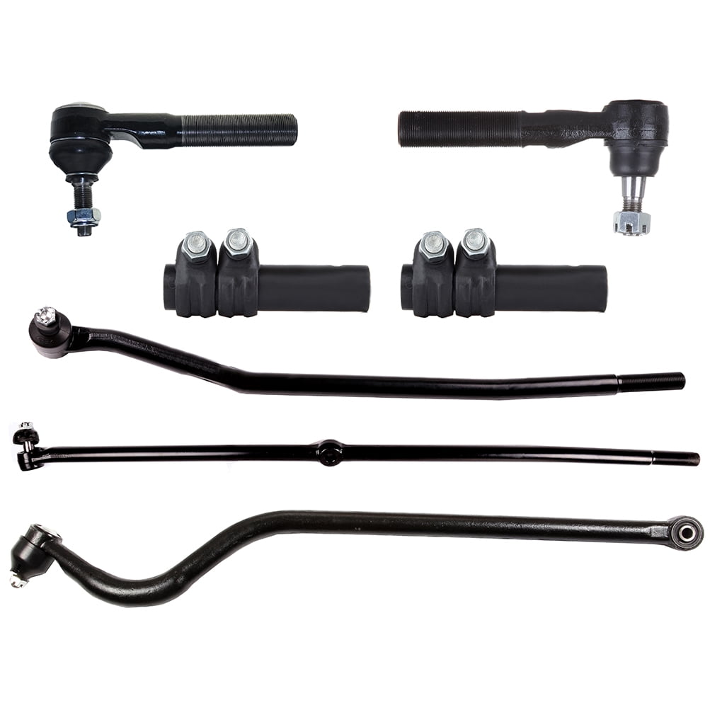 ECCPP - 7PCS Front Track Bar Inner Outer Tie Rod End Tie Rod Adjusting ...
