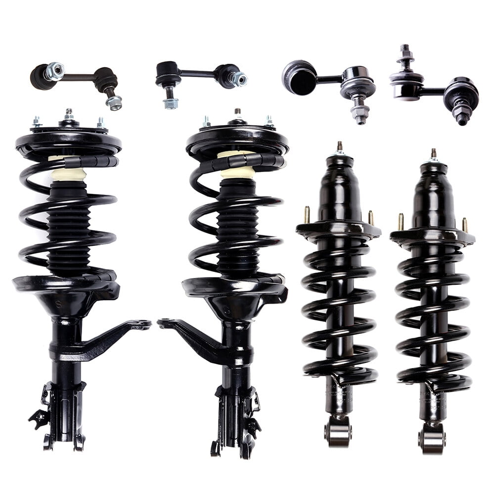 ECCPP 8PCS Complete Struts Assembly Stabilizer Bar Link Kit for Honda ...