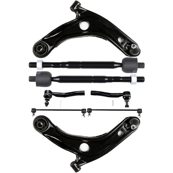 ECCPP - 8PCS Front Lower Control Arm And Ball Joint + Front Sway Bar ...