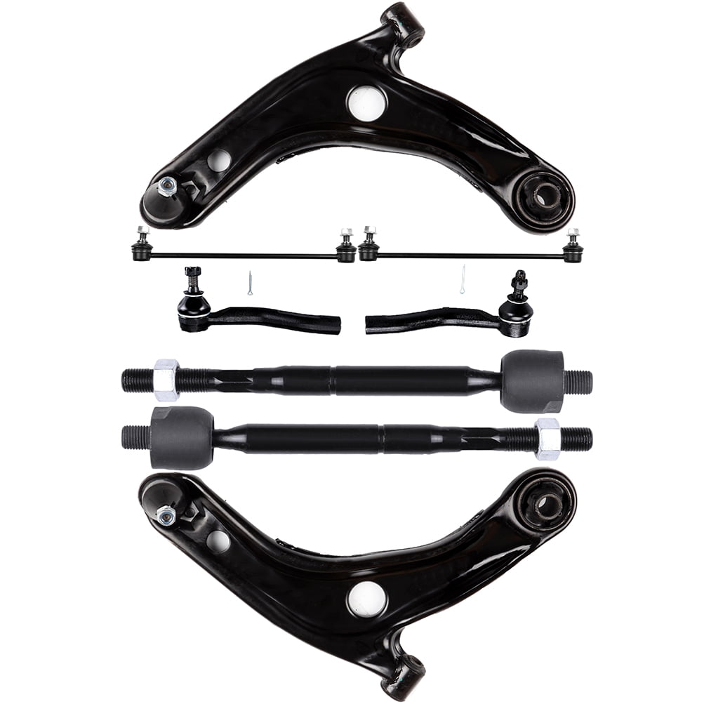 ECCPP - 8PCS Front Lower Control Arm And Ball Joint + Front Sway Bar ...
