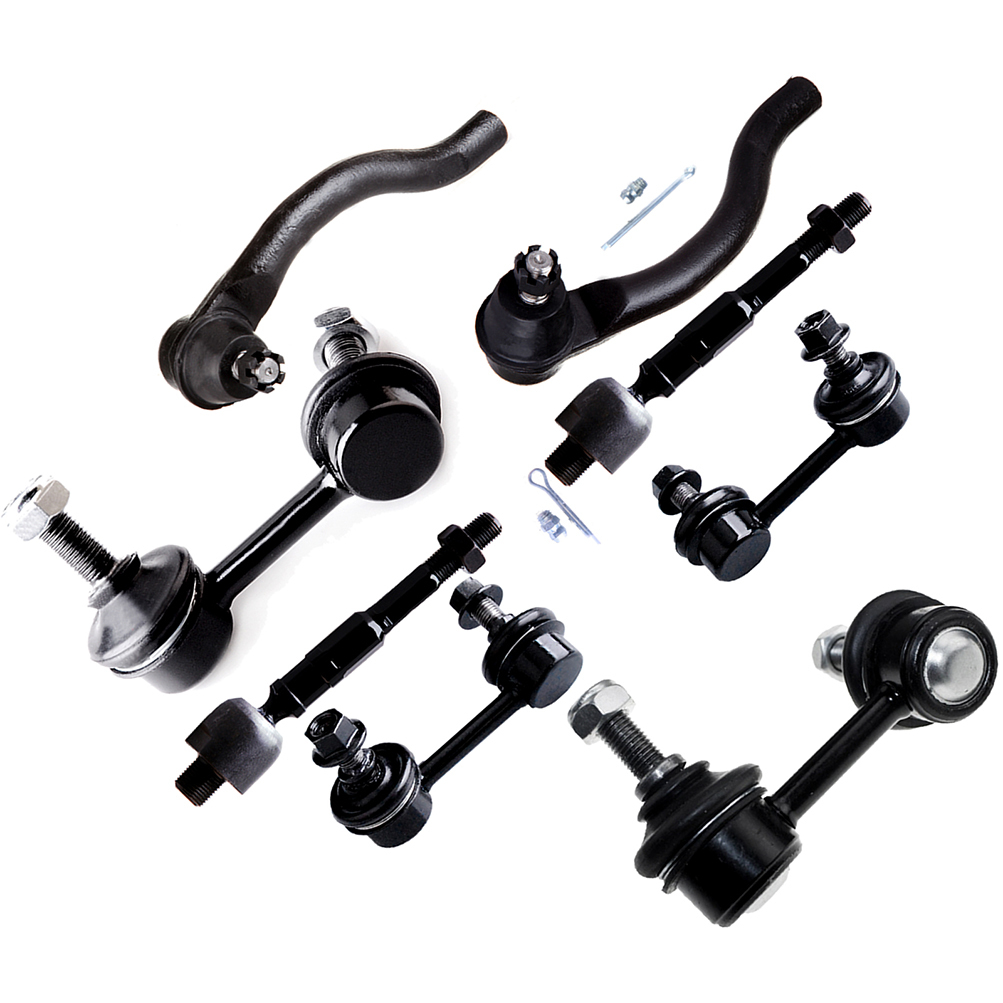 Front Inner Tie Rod End - Compatible with 2007 - 2021 Toyota Tundra 2008 2009 2010 2011 2012 ...