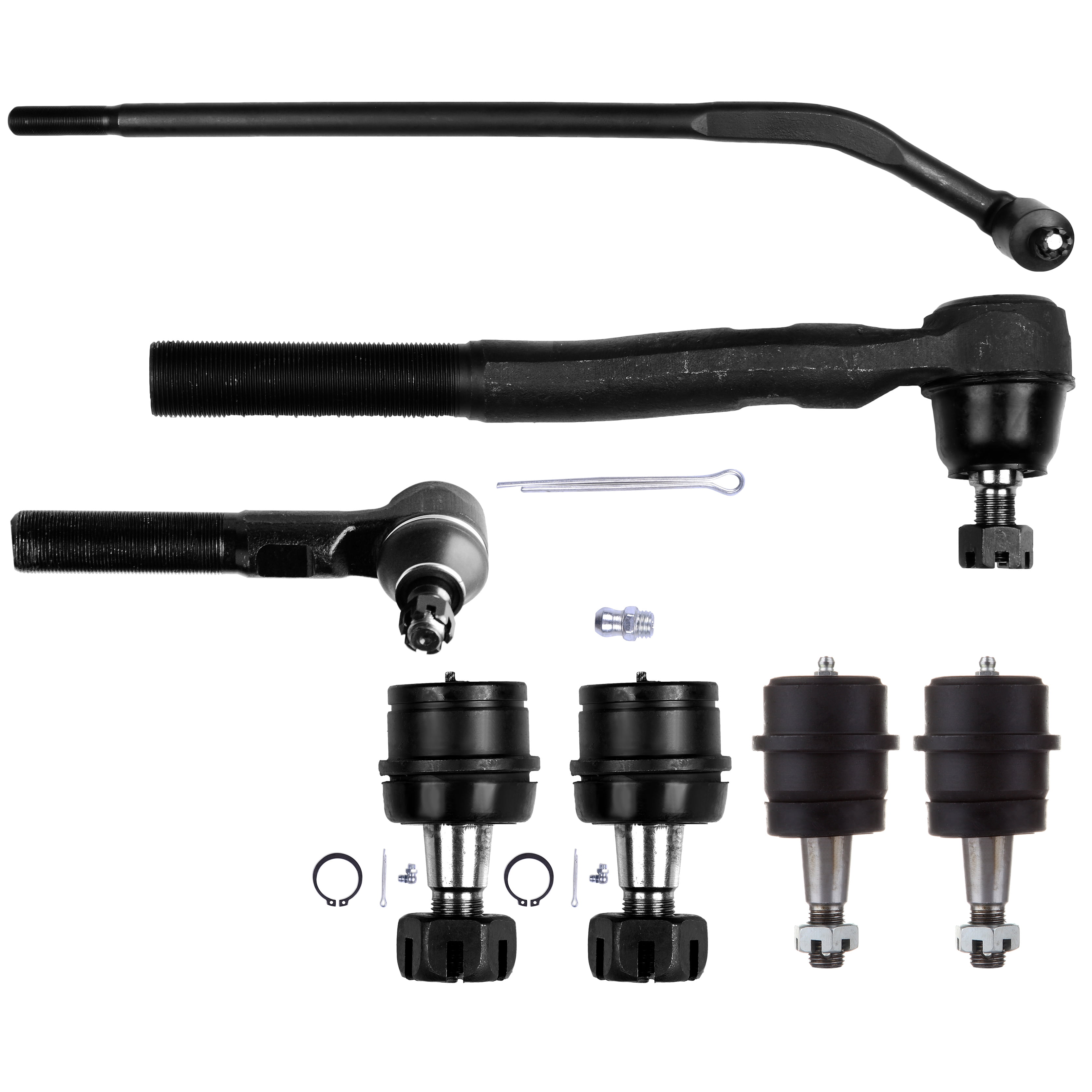 ECCPP 8PCS Front Tie Rod End Ball Joint Suspension Kit for Jeep ...