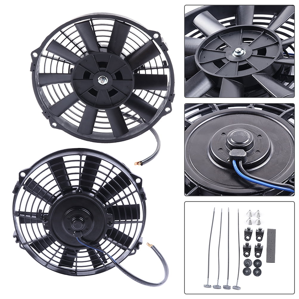 ECCPP 8inch Push Pull Slim Electric Radiator Cooling Fan Mount Kit ...