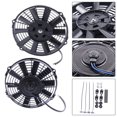 ECCPP 8inch Push Pull Slim Electric Radiator Cooling Fan Mount Kit ...