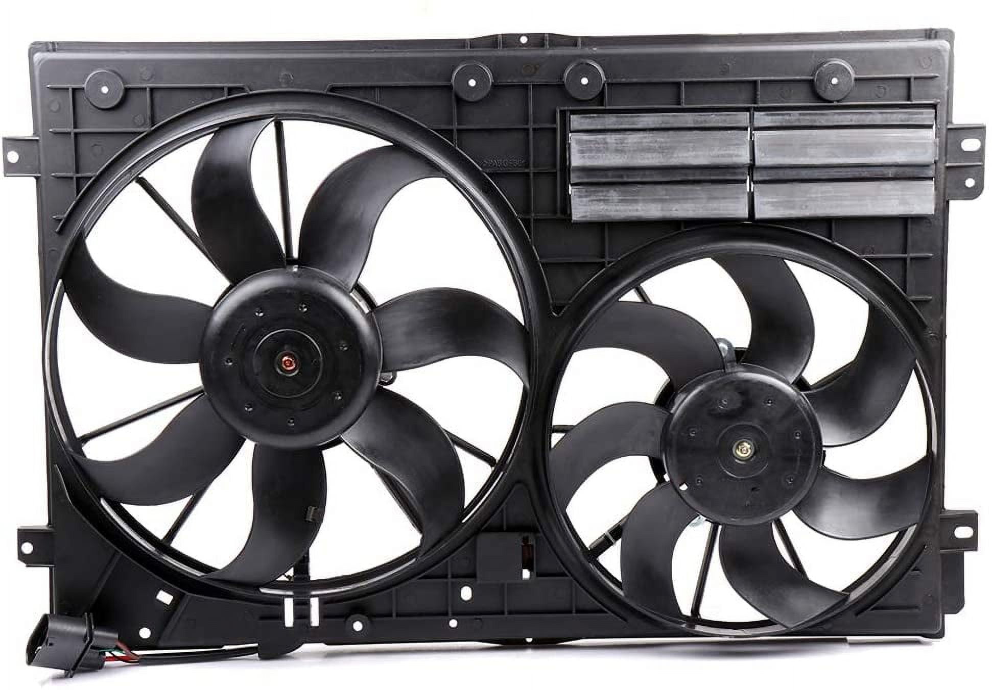 ECCPP A/C Condenser Radiator Cooling Fan Replacement fit for 2006-2013 ...