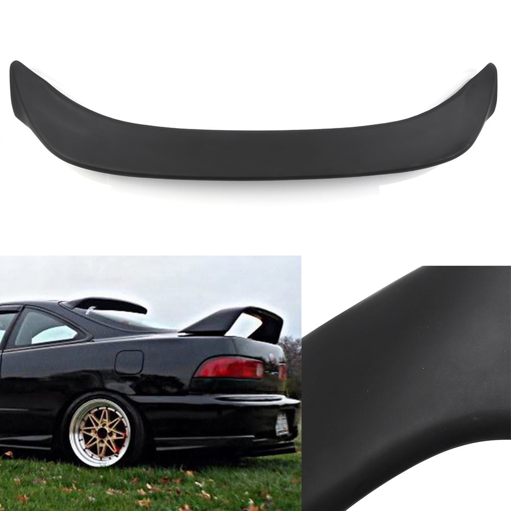 ECCPP ABS Spoiler Wing Unpainted Rear Trunk Spoiler Matte Black ...