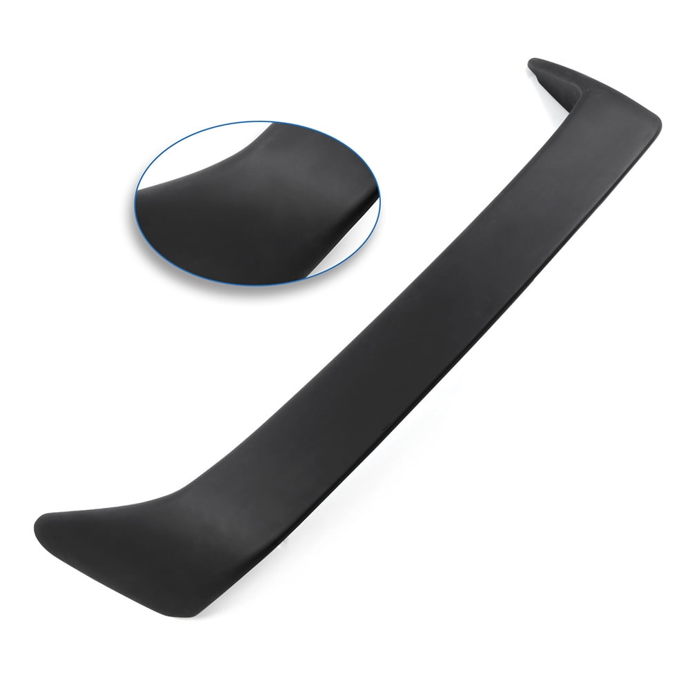 ECCPP ABS Spoiler Wing Unpainted Rear Trunk Spoiler Matte Black ...