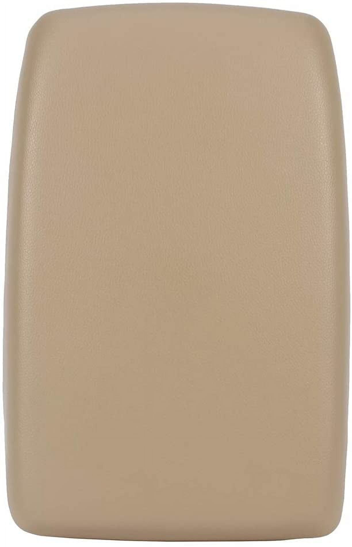 ECCPP Armrest Center Console Lid Cover, Beige Synthetic Leather, Fits ...